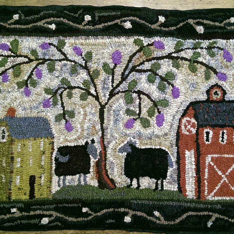 Sheep Rug Hooking Pattern - Etsy