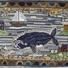 Primitive Hooked Rug Hooking Pattern Puffin Bluenose Sailboat Ocean ...