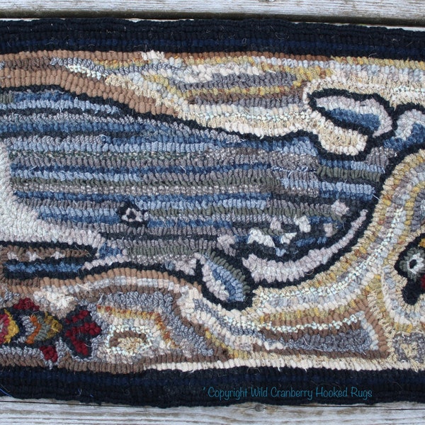 Primitive Hooked Rug - Etsy