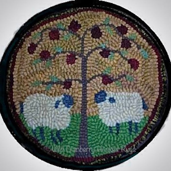 Sheep Rug Hooking Pattern - Etsy