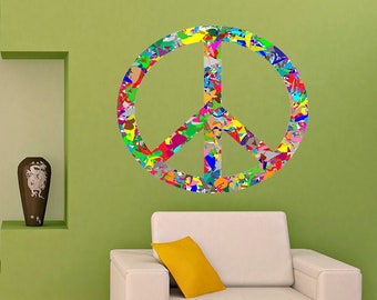 Japanese Peace Sign Decal Peace Symbol Vinyl Decalkanji - Etsy