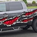 Skulls Truck Ripped Metal Graphics, Skulls Truck Wrap, Skull Truck Side ...