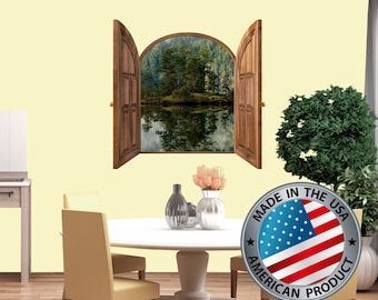 3d Window Wall Decal - Etsy