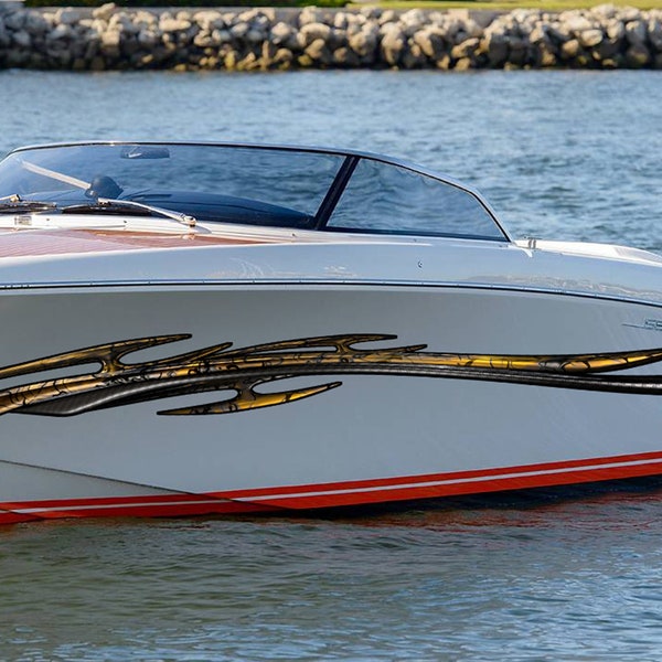Boat Decals Graphics - Etsy