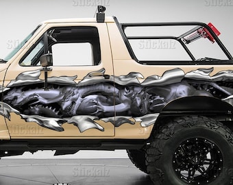 Dragons Decal Full Color Car Side Graphics Sticker Car Wrap - Etsy