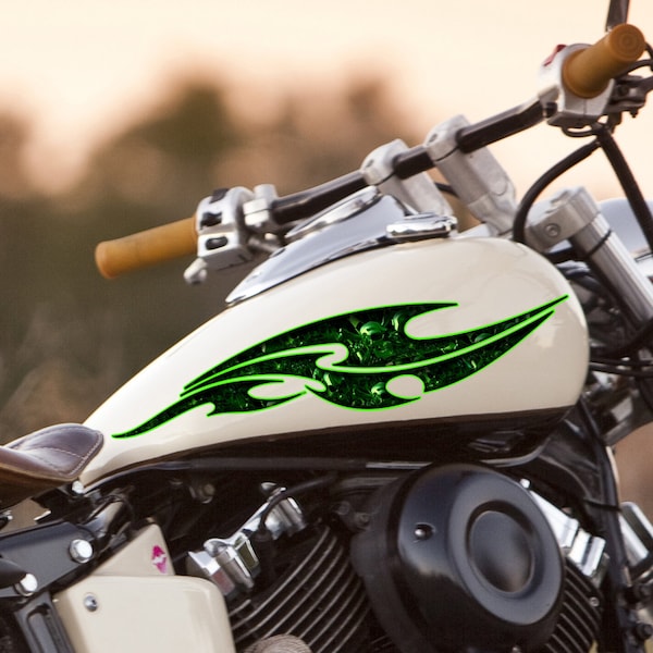 Motorcycle Skull Vinyl Wrap - Etsy