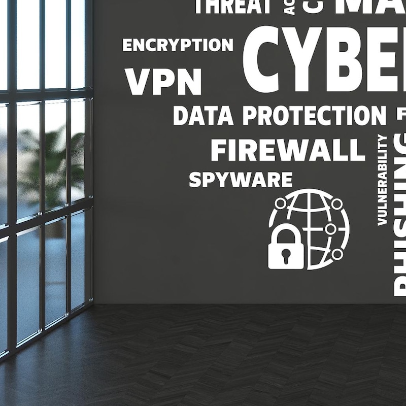 Cyber Security Sticker - Etsy