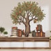 Library Tree Wall Art Decal, Library Wall Decal, Education Decals, Kids ...