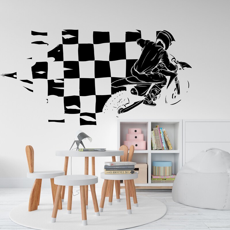 Motocross Wall Decor - Etsy