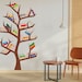 Library Tree Wall Art Decals, Library Wall Decal, Education Decals ...