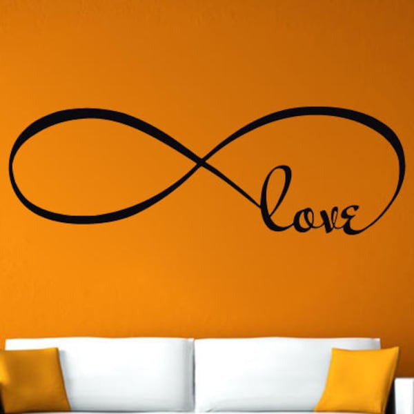 Infinity Wall Decal - Etsy