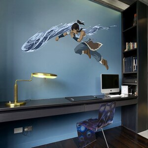 Anime Samurai Sticker, Anime Samurai Decal, Anime Samurai Wall Decor - Etsy