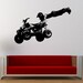 Atv Quad Bike Dirt Stunt Racing Wall Graphic Decal Sticker | Etsy