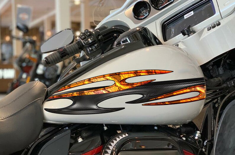 Tribal Sport Bike Vinyl Graphics, Dirt Bike Full Color Vinyl Sticker ...