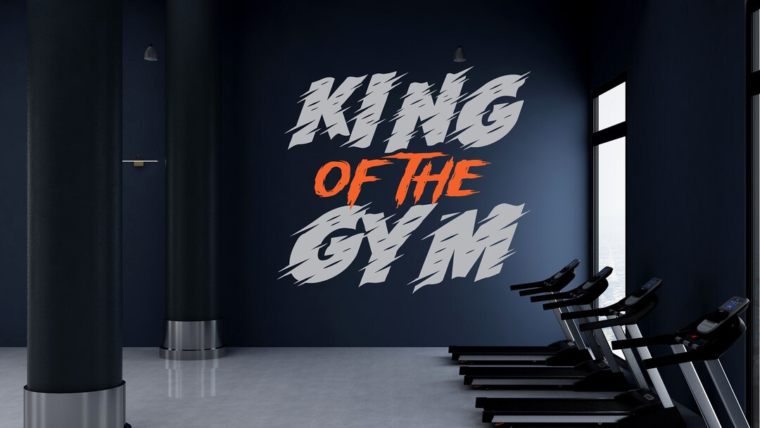 Fitness Wall Art Decor Gym Wall Decals Crossfit Wall Decal Crossfit ...