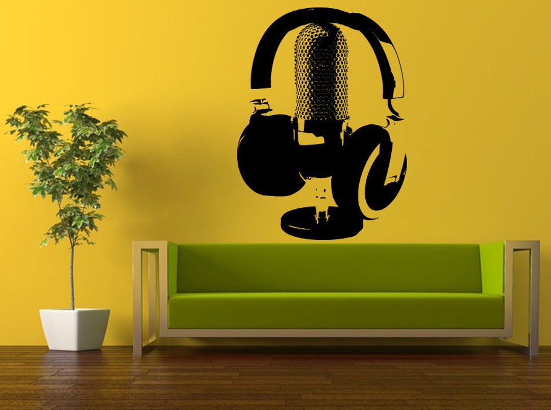Wall Decal Vinyl Sticker Decals Interior Decor DIY Free Shipping Music ...