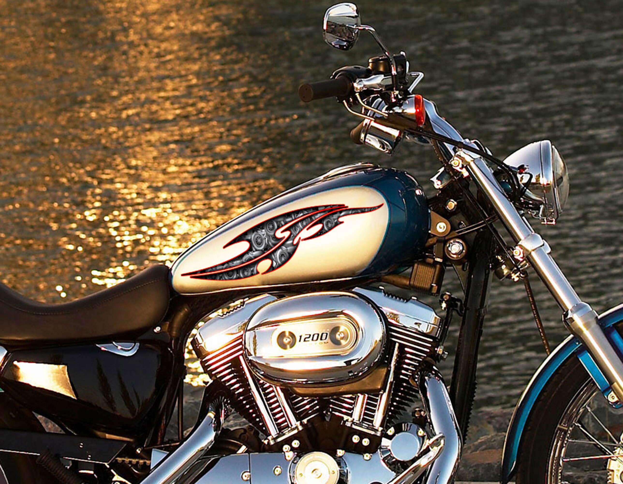 Tribal Tattoo Decal for Motorcycle Turbines Racing Bike Wrap - Etsy