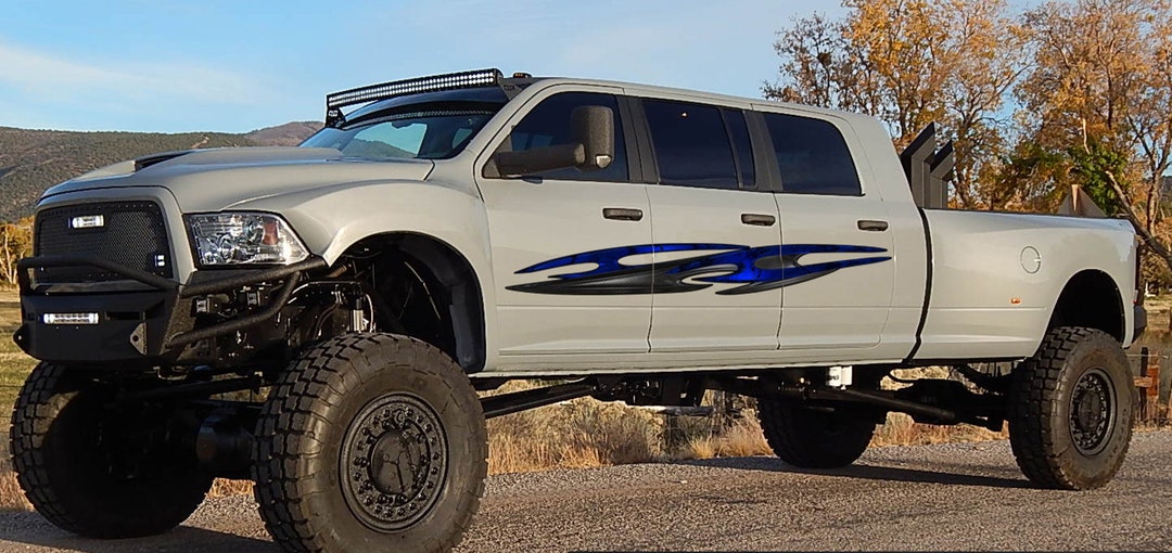 3D Tribal Car Side Wrap, Tribal Car Graphics, Tribal Car Side Design ...