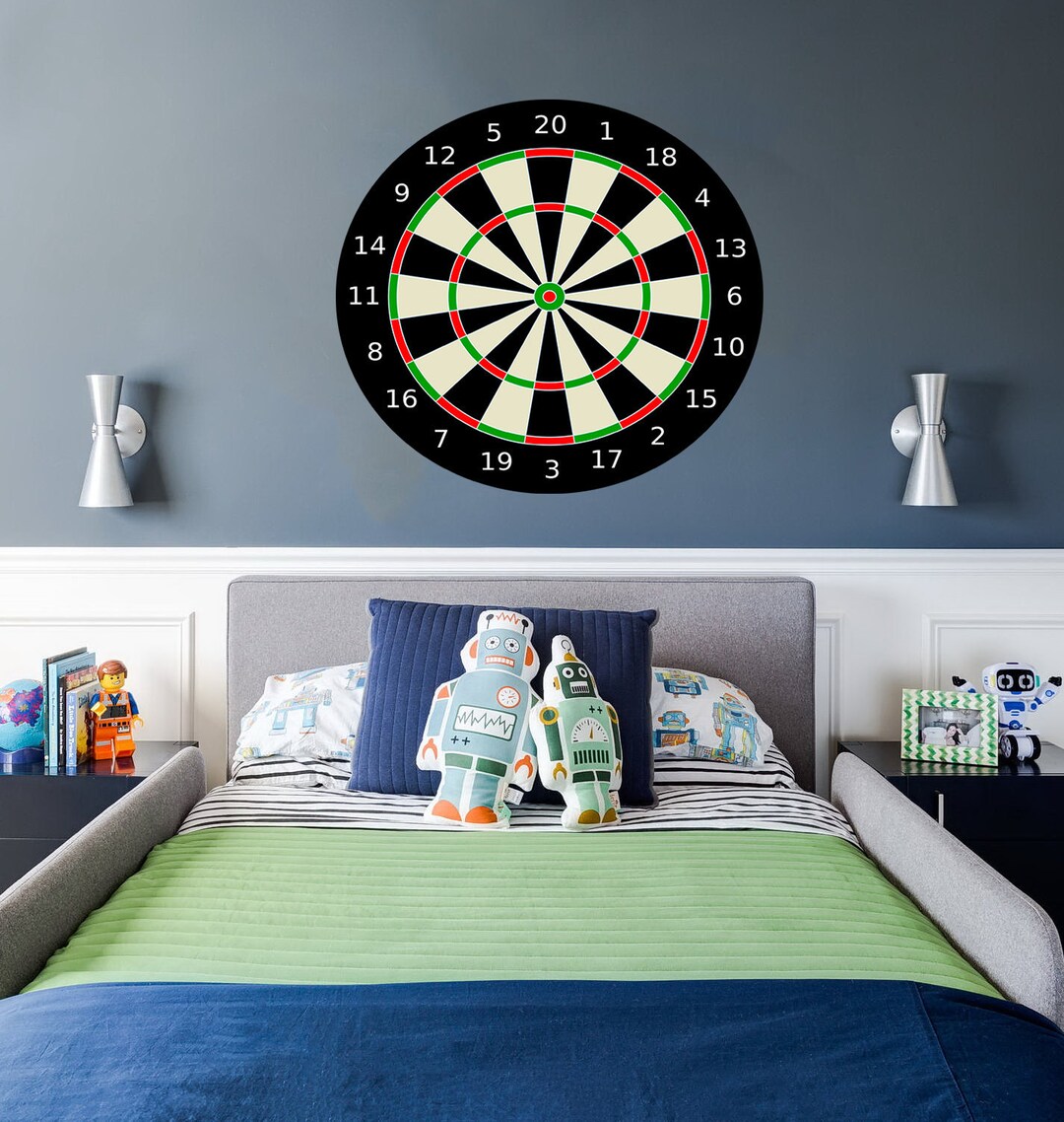 Darts Decal, Darts Sticker, Darts Wall Decor, Darts Bar Decor, Darts ...