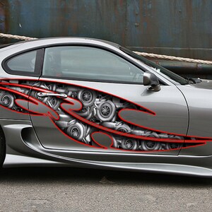 Tribal Performance Street Racing Graphic Street Legal Decal for Car Car ...