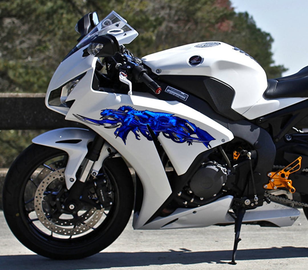 Dragons Decal for Motorcycle Dragons Racing Bike Wrap Dragons Sport ...