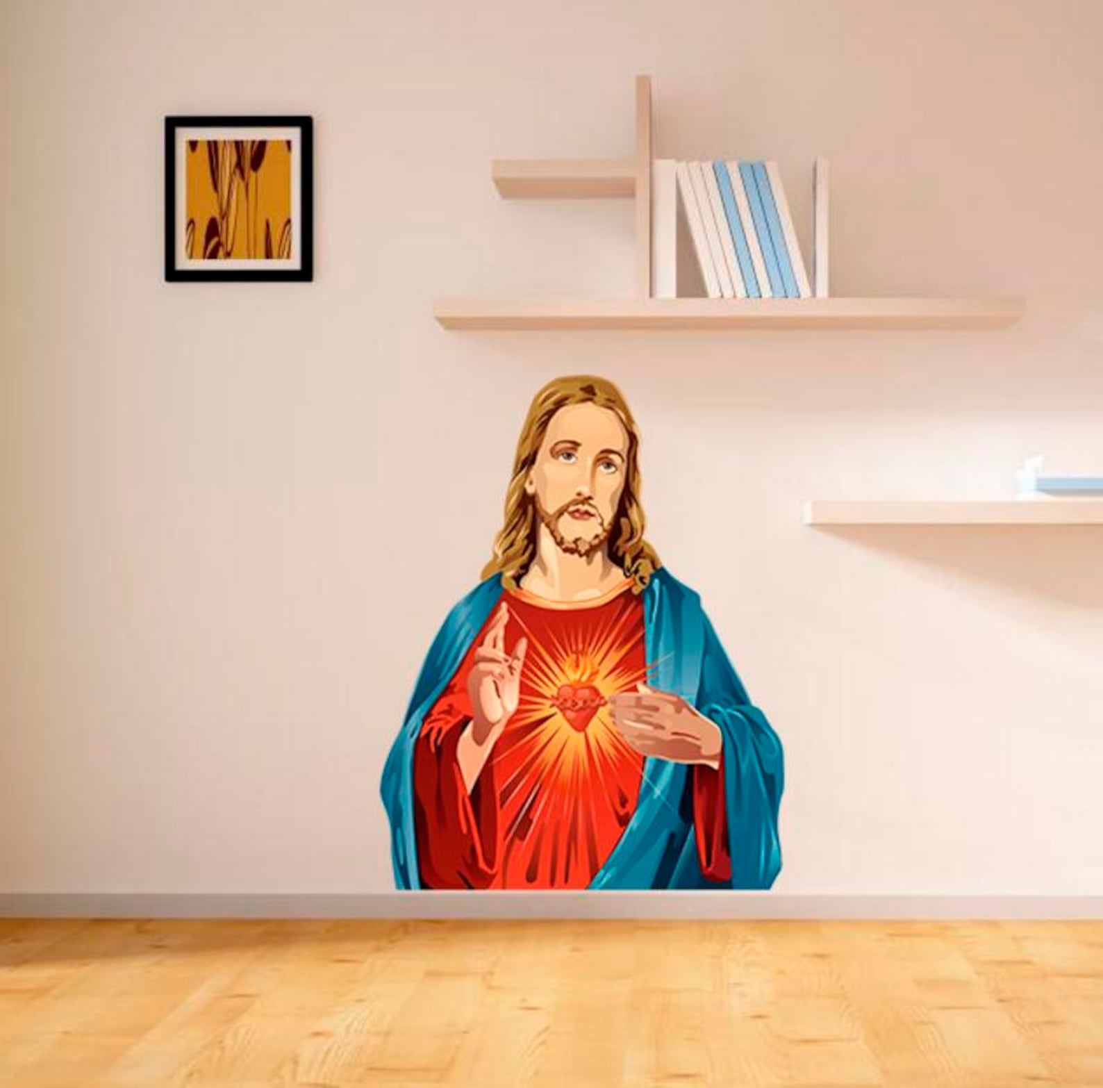 Jesus Decal Jesus Sticker Jesus Wall Decor Jesus Christ | Etsy