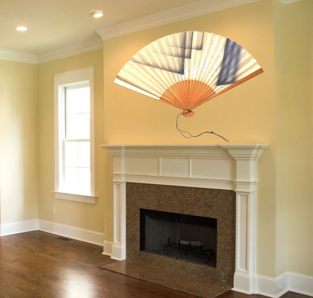 Hand-Fan-Wand-Aufkleber, Hand-Fan-Wand-Aufkleber, Hand-Fan-Wand-Dekor ...