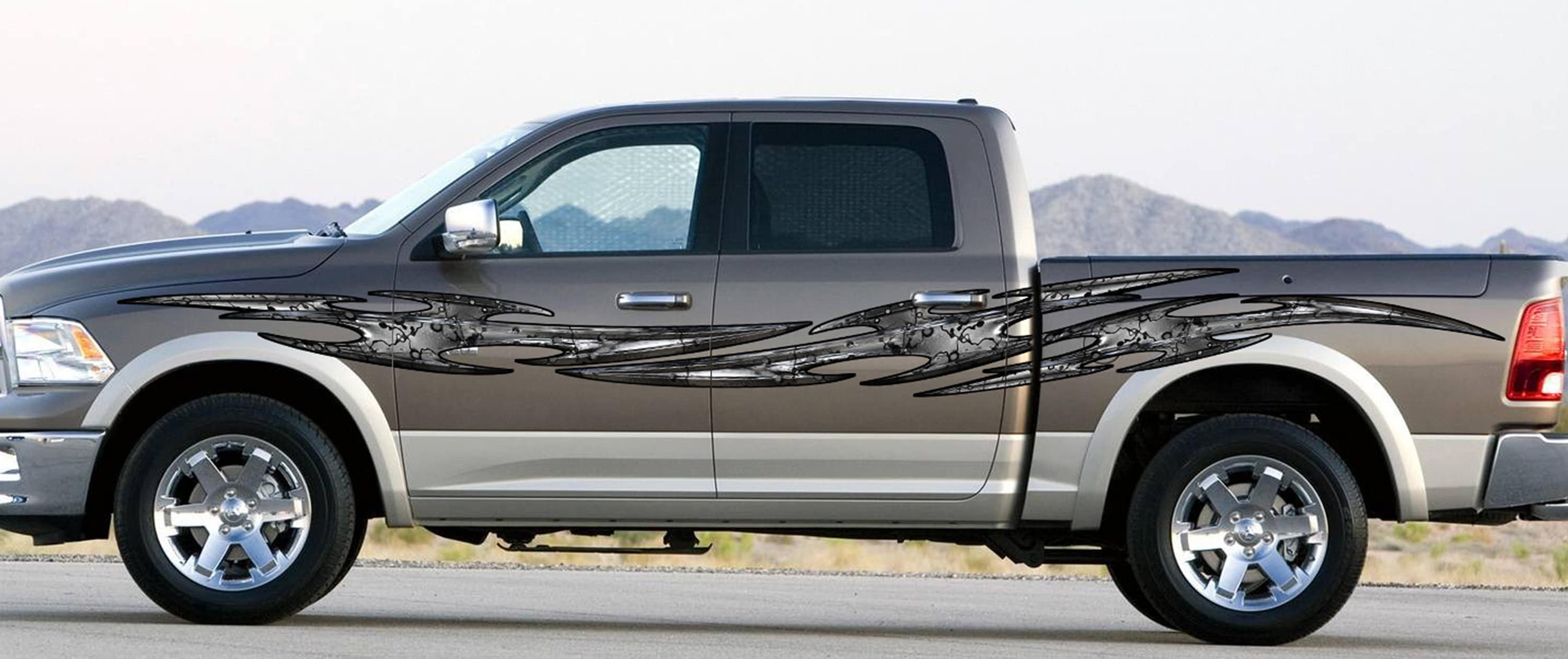 Tribal Car Side Auto Vinyl Decal Tribal Street Racing - Etsy