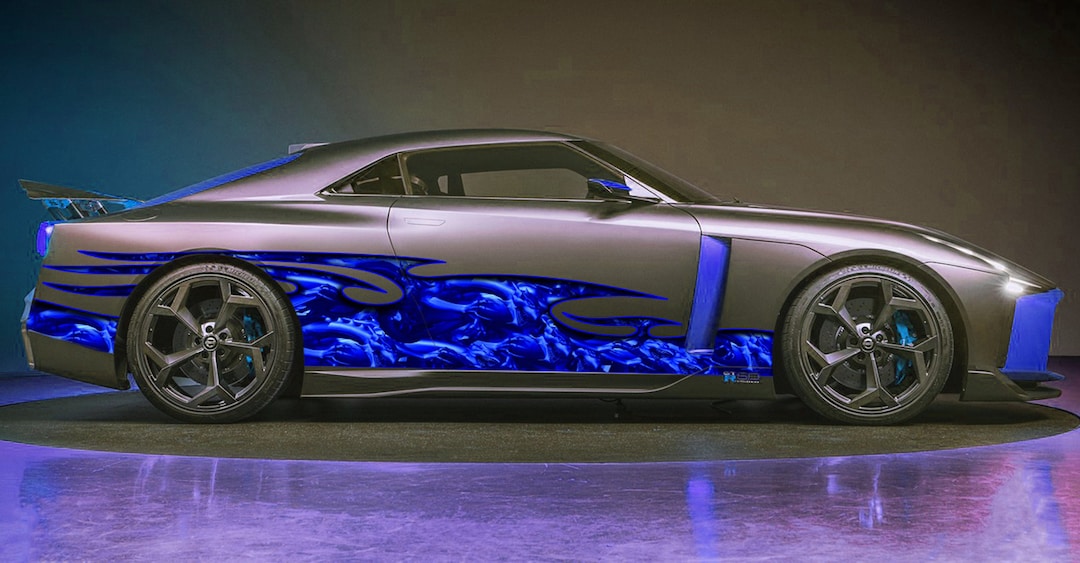 Full Color Car Side Decals, Truck Side Graphics, Dragons Car Wrap ...