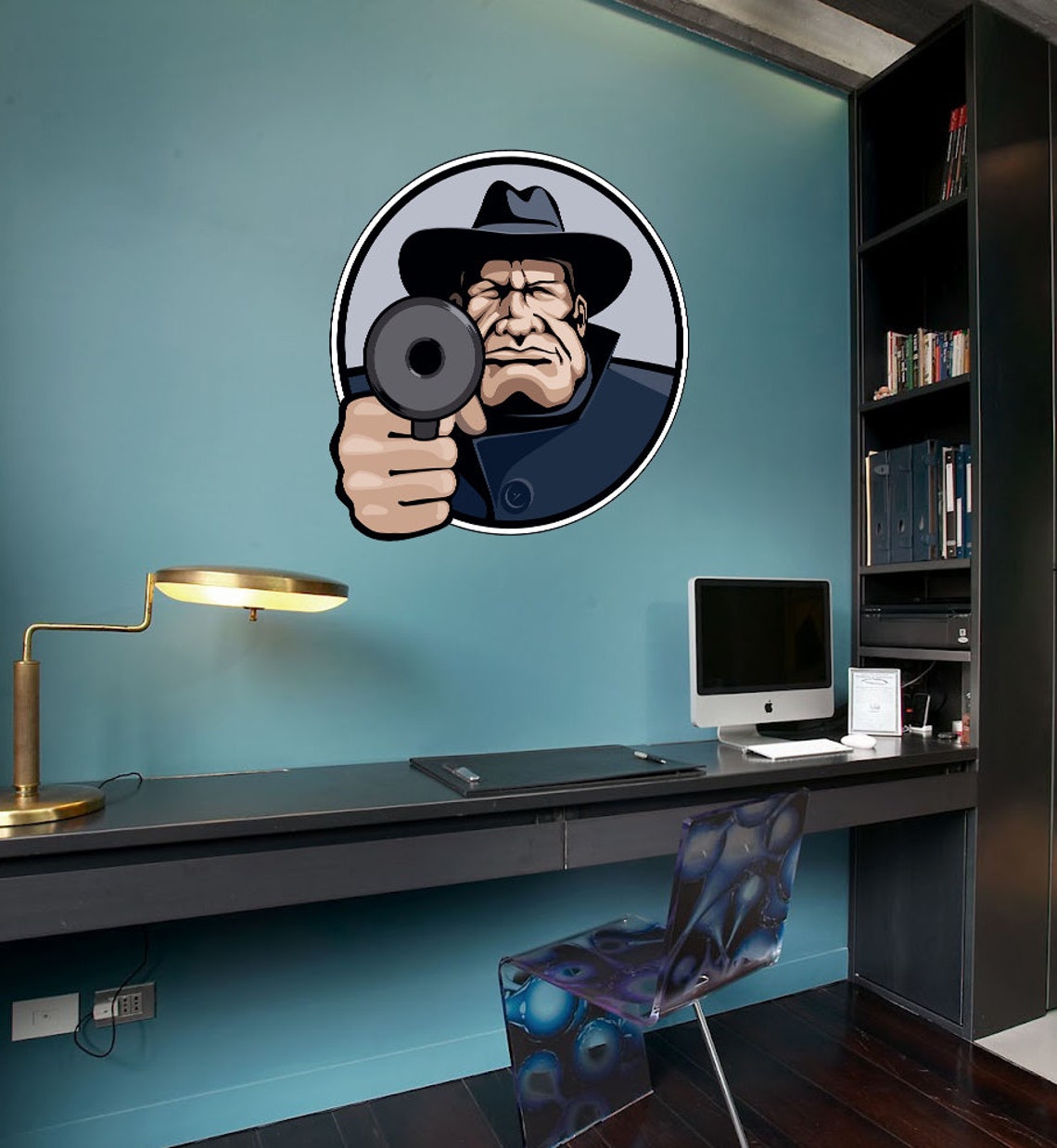 Gangster Decal, Gangster Sticker, MOB Decal, MOB Sticker - Etsy