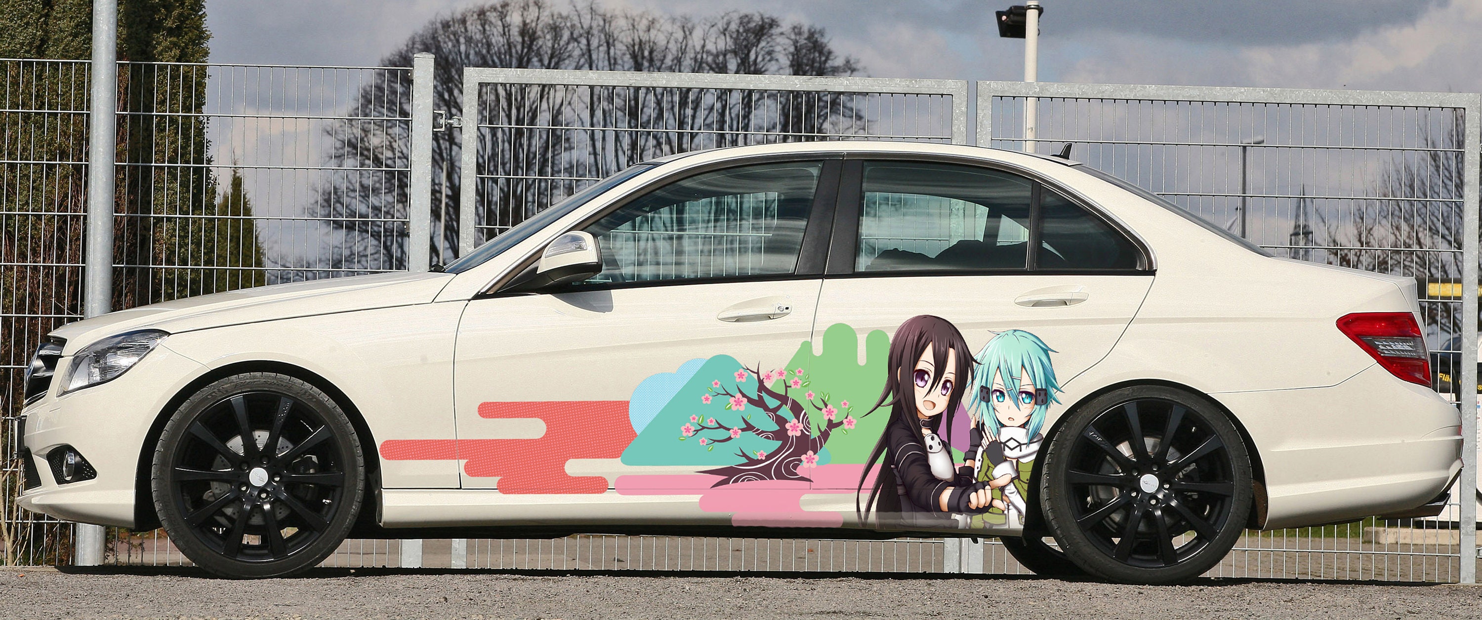 Anime Car Stickers Manga Decal Japanese Livery Sakura Car | Etsy