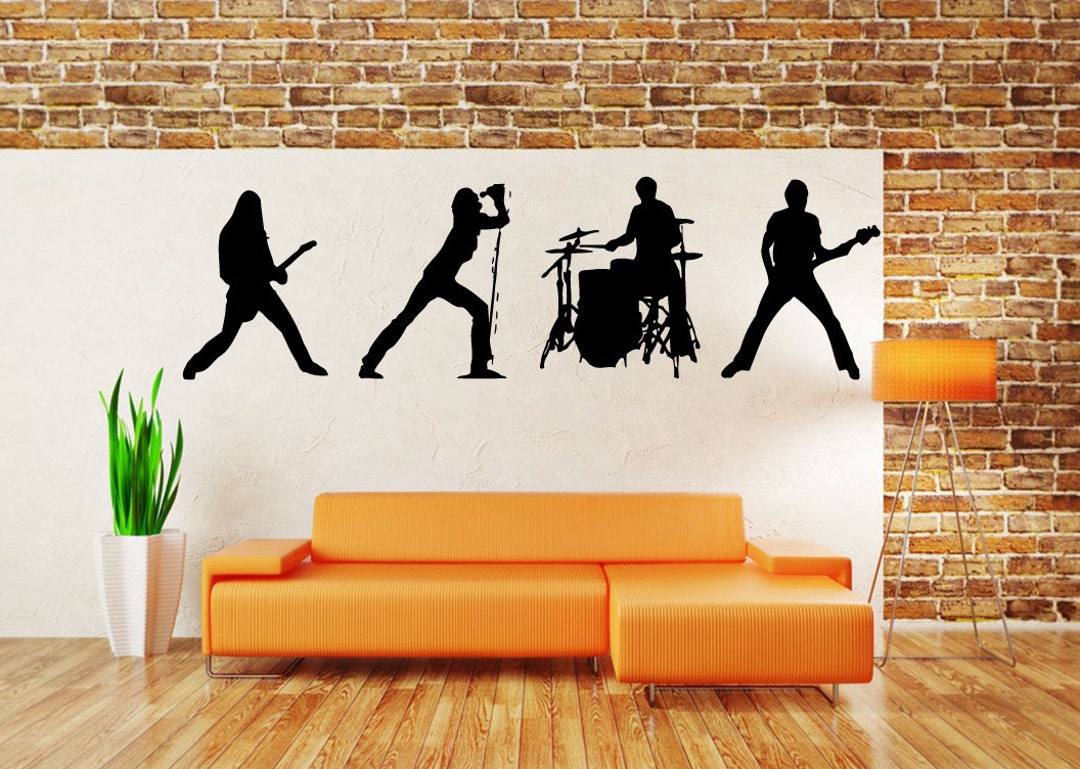 Wall Decal Vinyl Sticker Decals Peal and Stick Cheap Decor Art Music ...