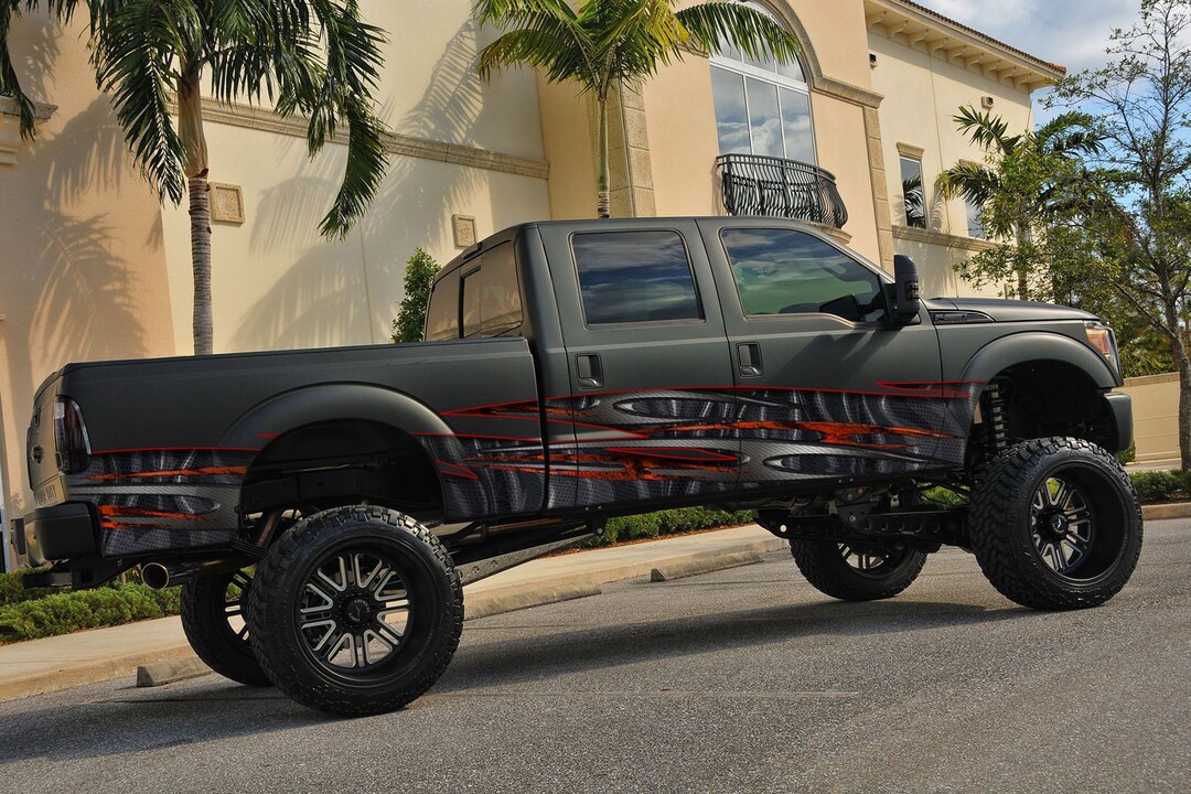 3D Tribal Car Vinyl Decal, Tribal Car Wrap, Tribal Car Side Sticker ...