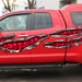 Skulls Truck Ripped Metal Graphics, Skulls Truck Wrap, Skull Truck Side ...
