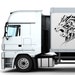 Skulls Truck Ripped Metal Graphics, Skulls Truck Wrap, Skull Truck Side ...