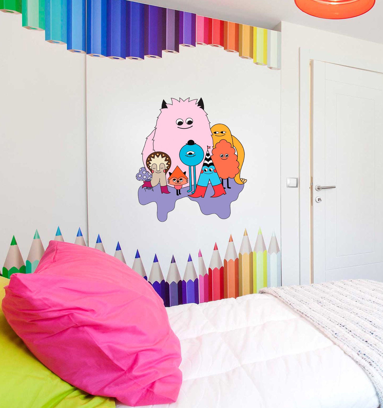 Baby Monsters Decal Baby Monsters Sticker Baby Monsters Wall - Etsy UK