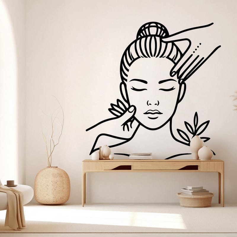 Wall Stickers Massage - Etsy