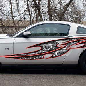 Tribal Performance Street Racing Graphic Street Legal Decal for Car Car ...