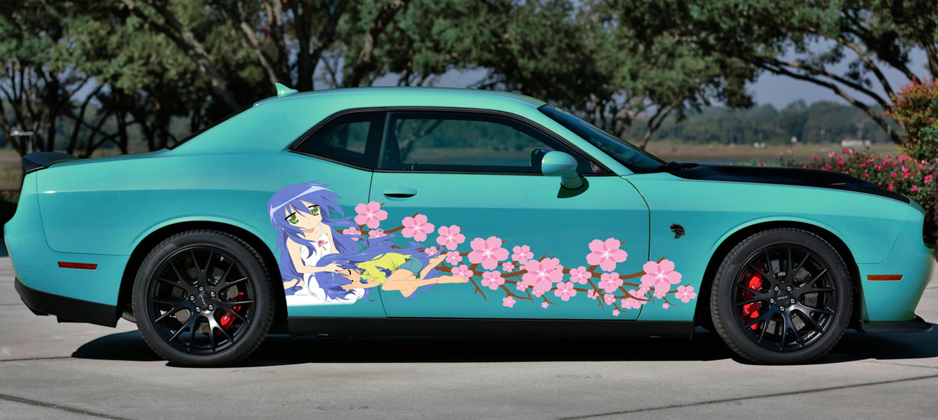 Japanese Anime Vehicle Livery, ANIME, Manga, Car Livery Graphics, Large ...