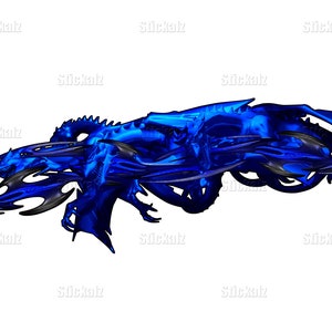 Dragons Decal for Motorcycle Dragons Racing Bike Wrap Dragons Sport ...