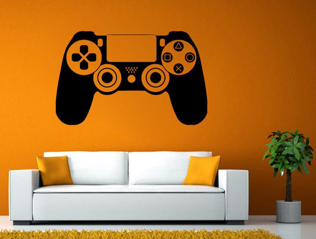 Video Game Controller Joystick Gamer Gaming Let's Play Tv Wall or ...