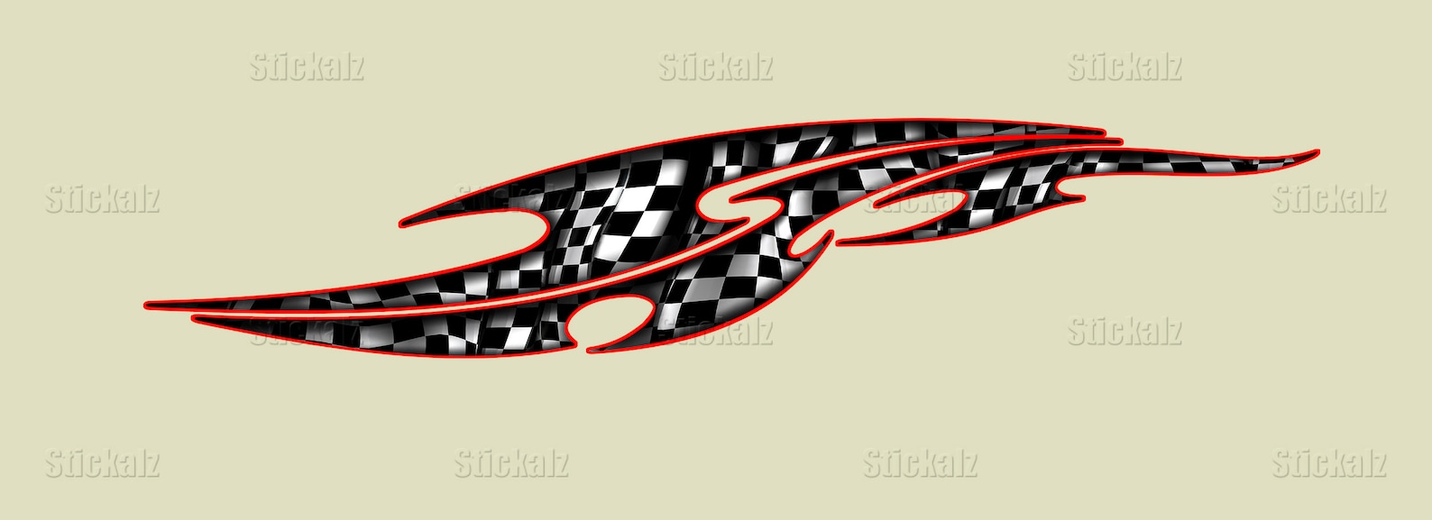 Checkered Flag Car Wrap Checkered Flag Car Decal Checkered - Etsy