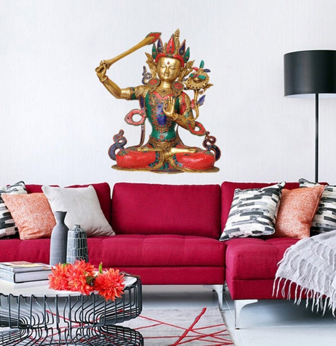 Buddha Wall Decal, Buddha Wall Sticker - Etsy