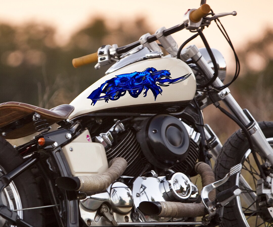 Dragons Decal Full Color Crotch Rocket Graphics, Dragons Chopper Vinyl ...