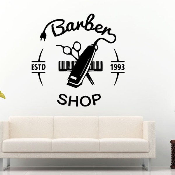 Hair Clippers Decal - Etsy