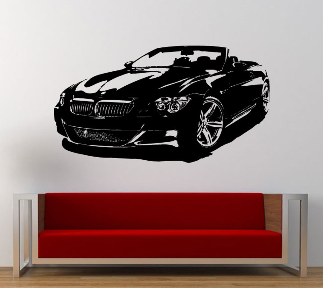 Street Racing Sport Tuning Car Vehicle European Exotic Wall Decal ...