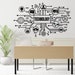Technology Vinyl Wall Art Decal, Circuit Board Wall Decal, Office Wall ...