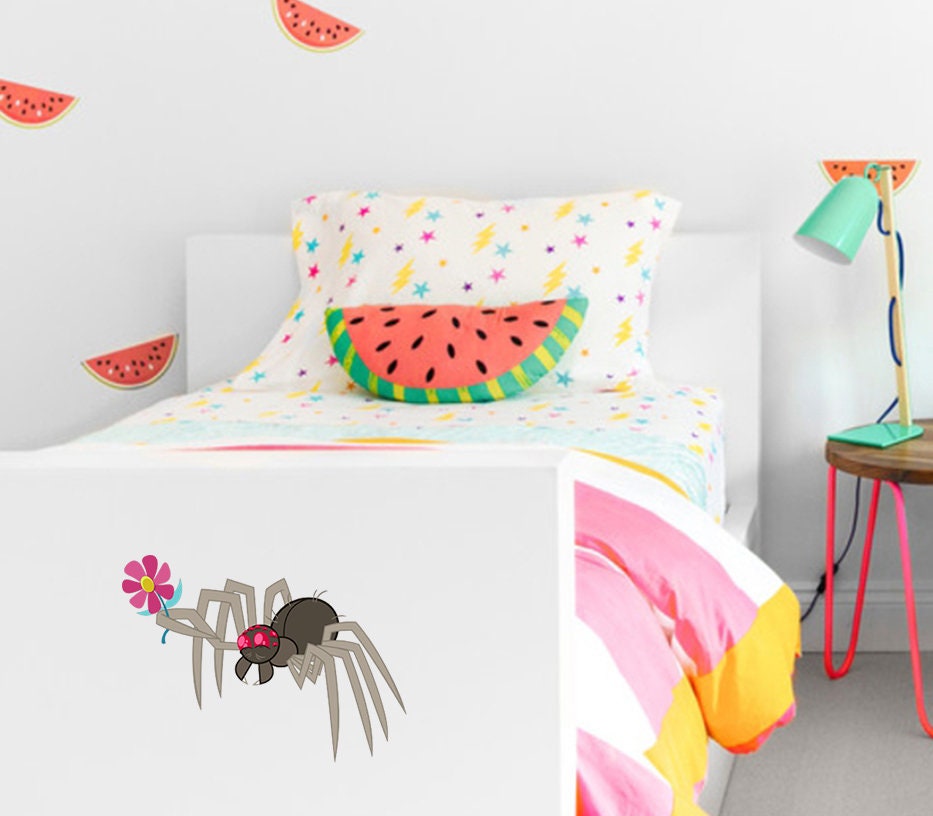 Anime Spider Decal Anime Spider Sticker Anime Spider Wall - Etsy