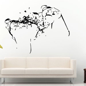 Hardcore Gamer Broken Smashed Into Peaces Video Gaming Controller ...