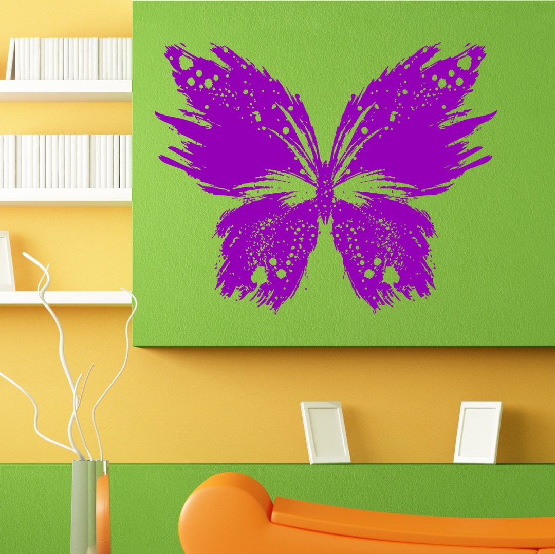 Beautiful Butterfly Wall Sticker Vinyl Mural Decal Home House Apartment ...